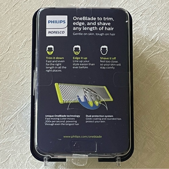 Philips | Grooming | New Philips Norelco Oneblade Face Shave | Poshmark
